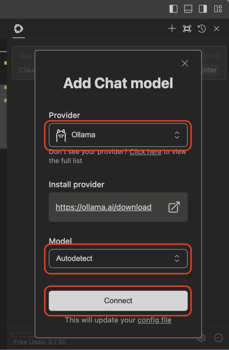 在 Mac 上使用 Vs Code、continue 和 Ollama Qwen25 Coder 搭建免费的本地 Ai 编程助手 技术刘